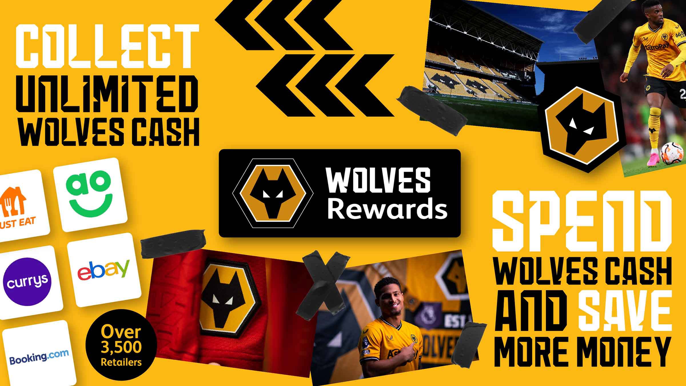 Earn Wolves Cash at thousands of retailers with Wolves Rewards | Club ...