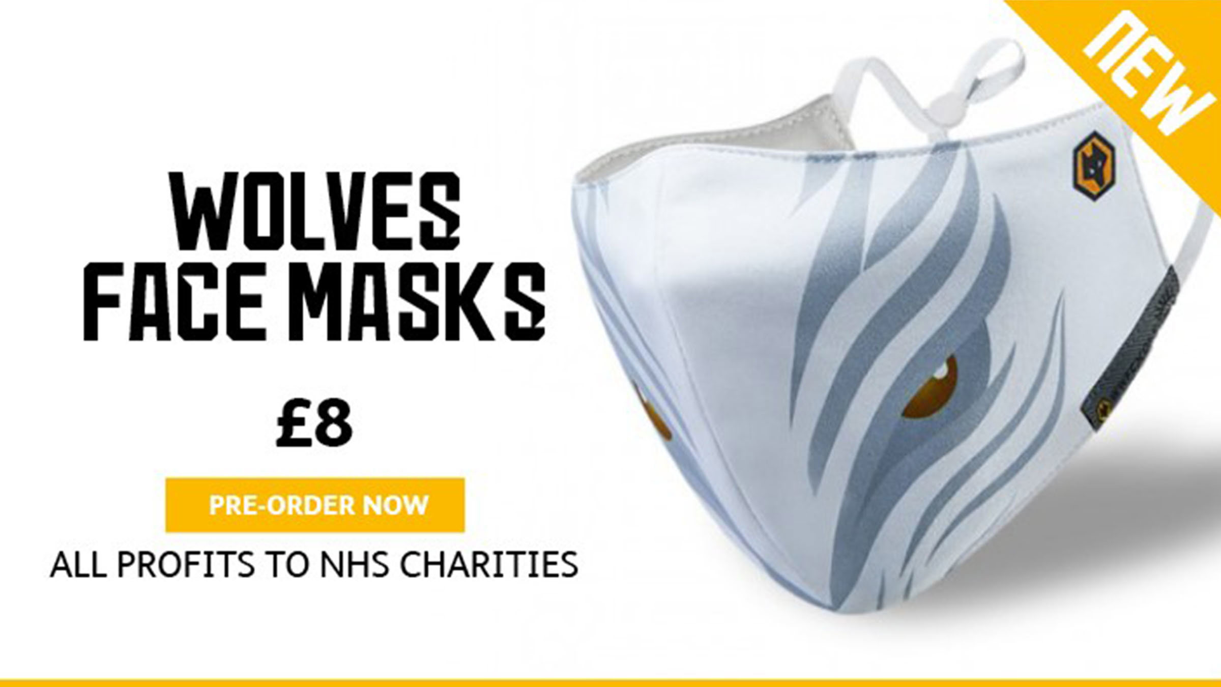 Pre-order a Wolves face mask now | Club | News | Wolverhampton Wanderers FC