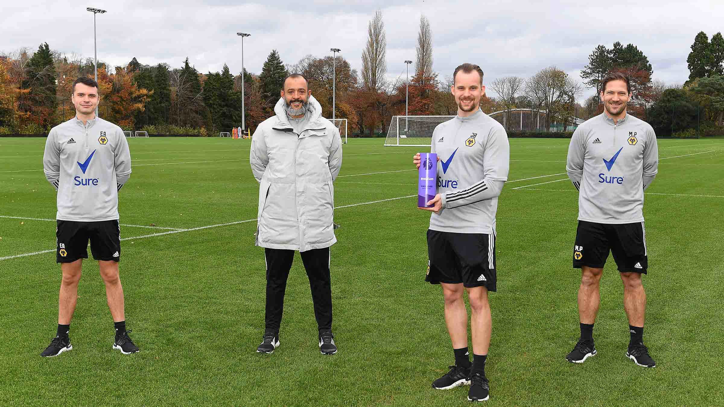 Nuno voted October’s Manager of the Month | Men's First-Team | News ...