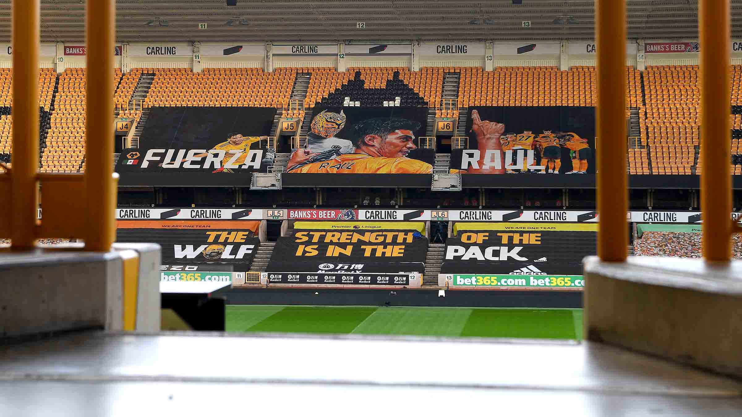 Jimenez banner in place at Molineux | Club | News | Wolverhampton ...