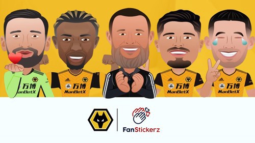 Wolves lança emojis FanStickerz | Portuguese Language Content | News ...