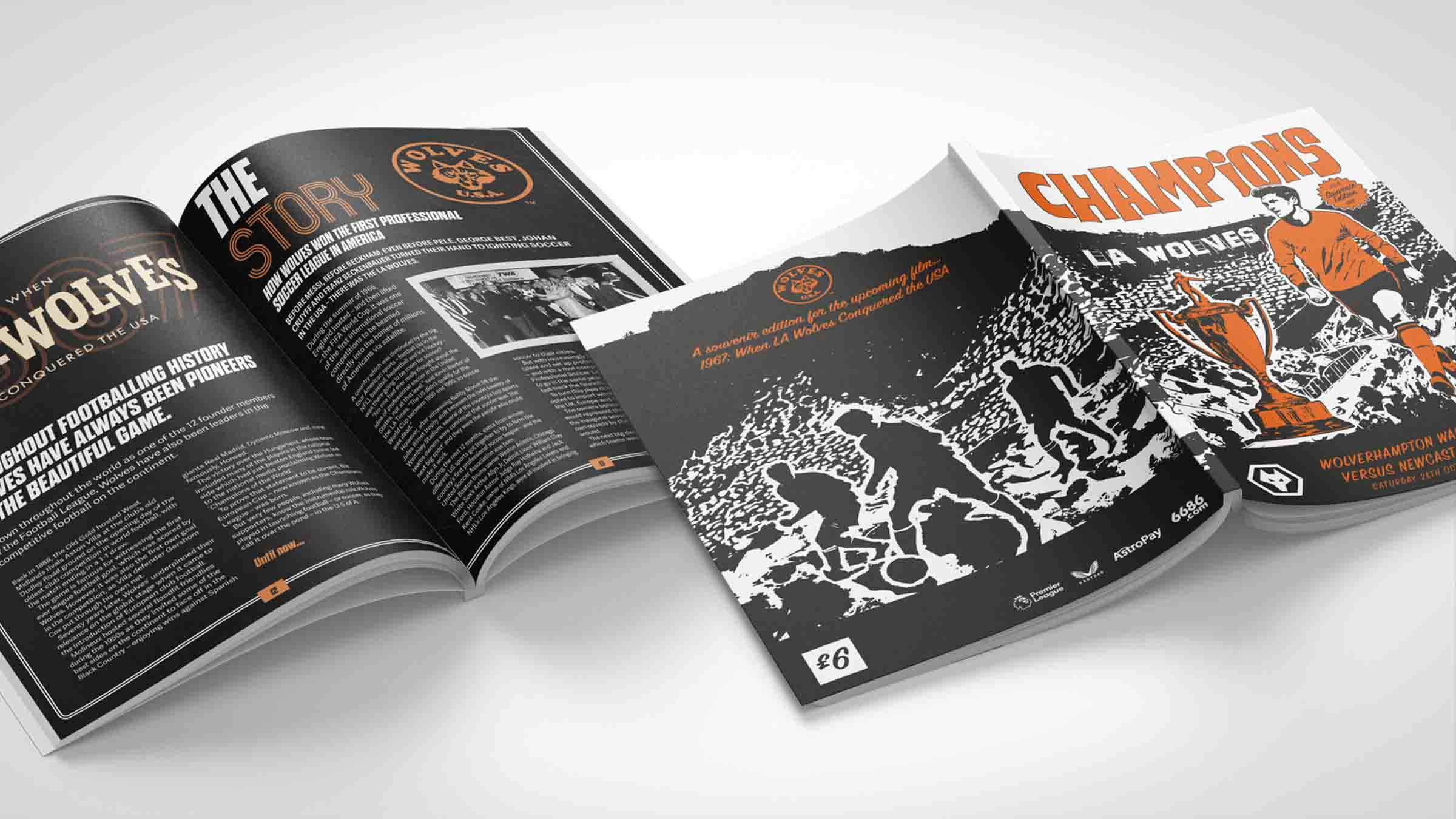 Souvenir LA Wolves programme on sale | Club | News | Wolverhampton ...