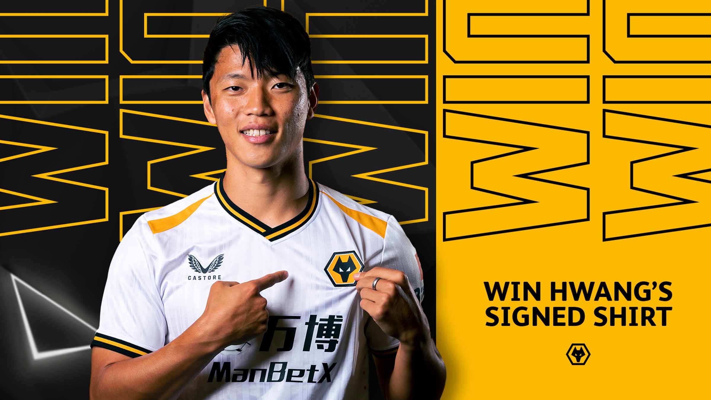 Win Hwang's signed unveiling shirt | Club | News | Wolverhampton ...