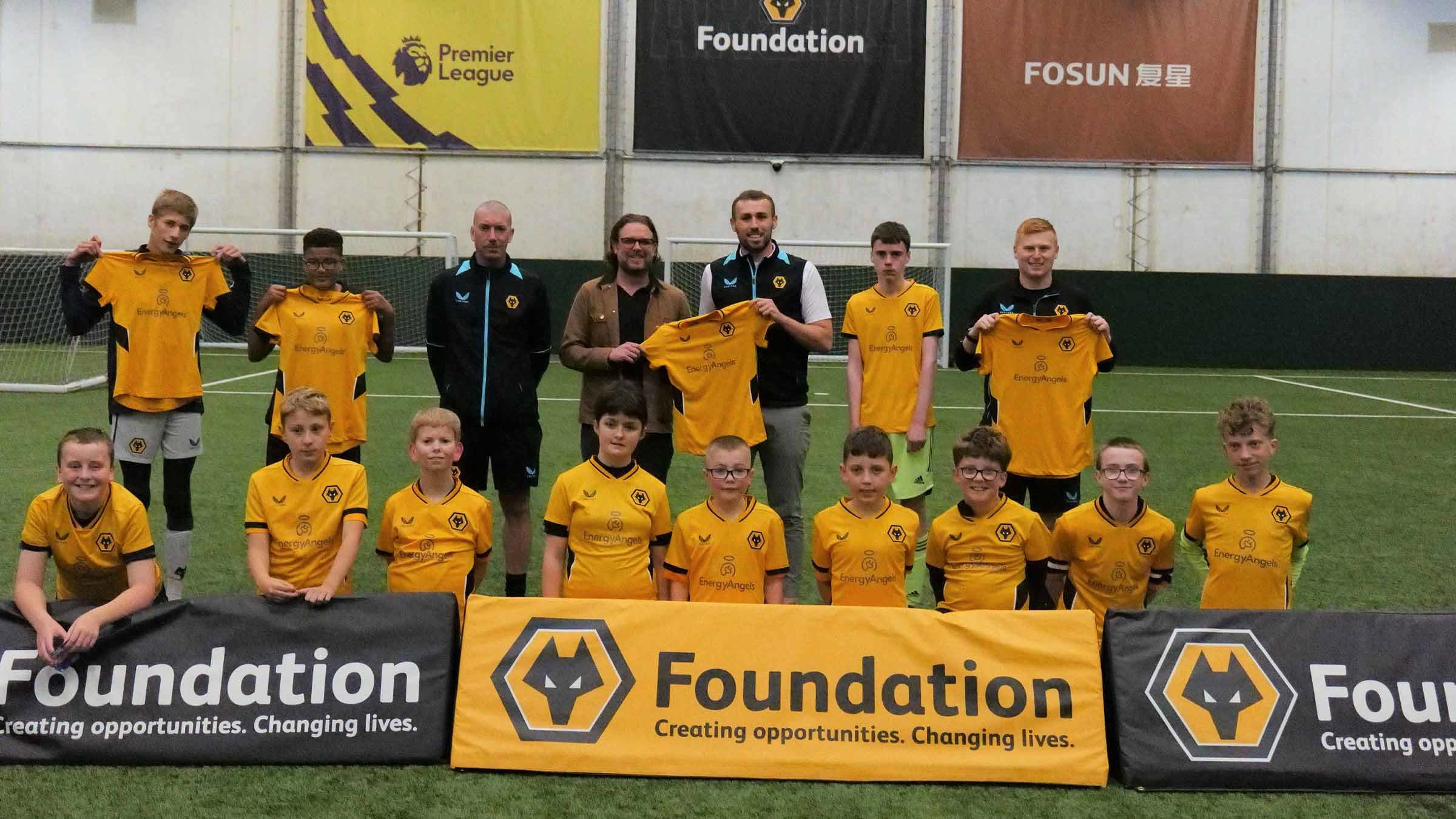 Energy Angels become Wolves Disability FC's first sponsor | Foundation ...