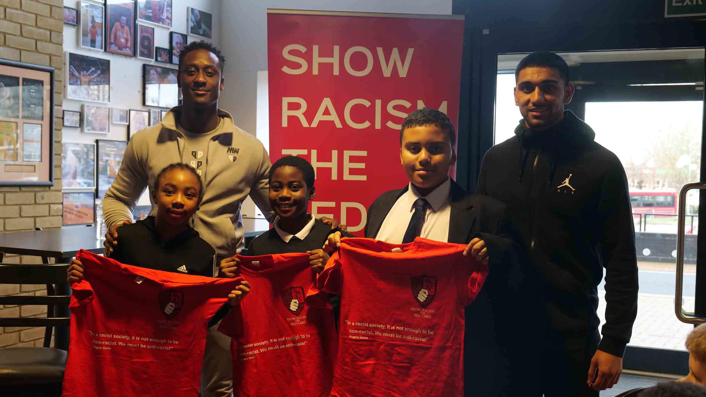 Wolves Academy stars in Show Racism The Red Card workshop | Foundation ...