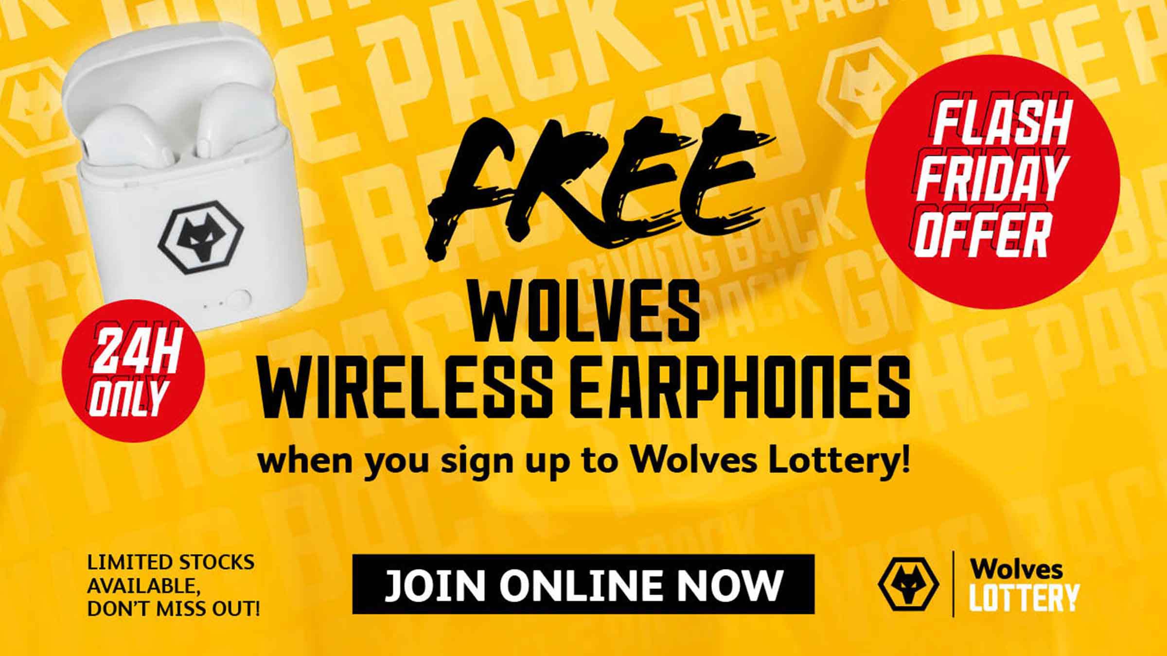 Free gift available when signing up to Wolves Lottery | Club | News ...