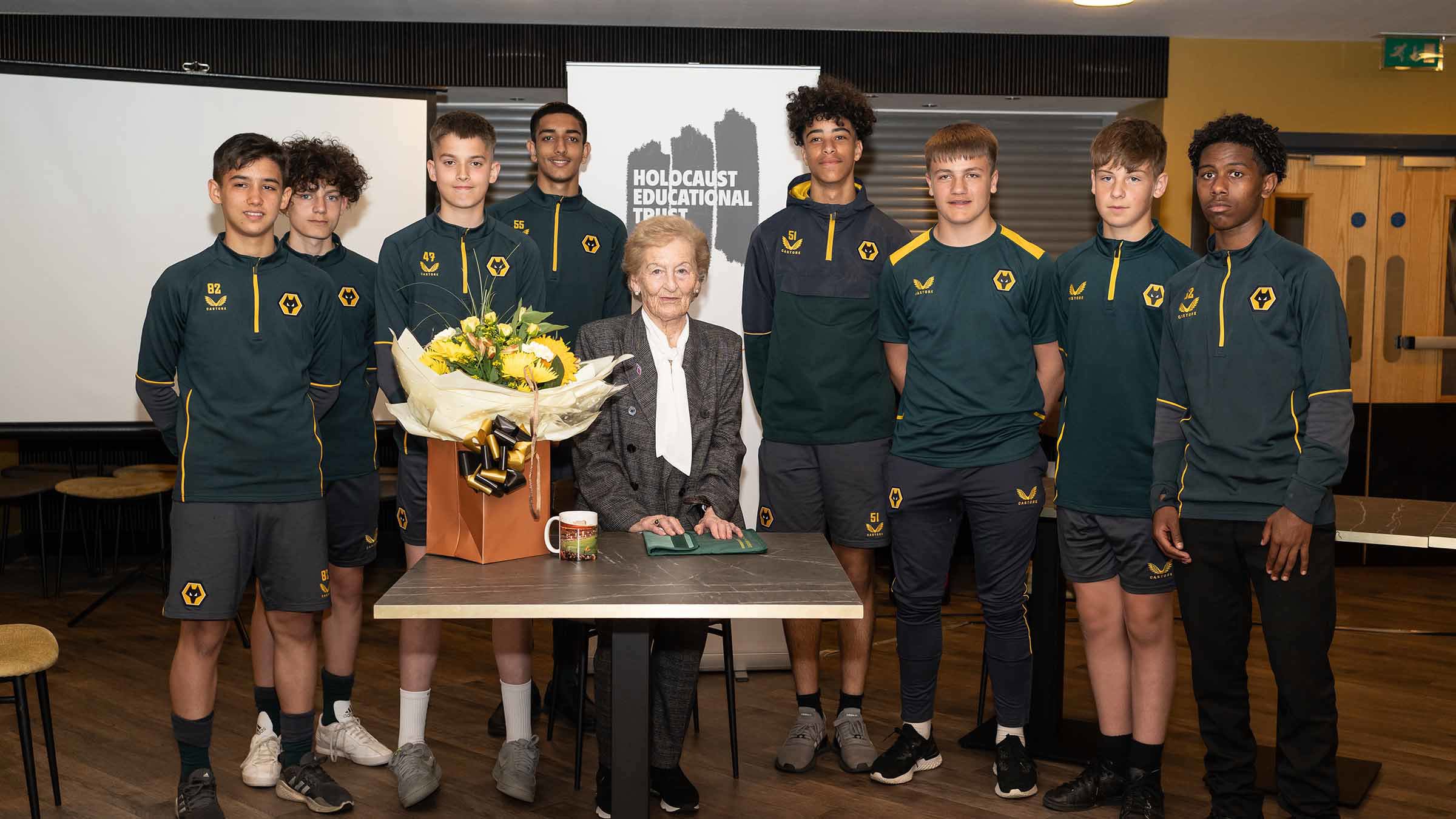 Wolves Academy players ‘inspired’ by Holocaust survivor | Academy ...
