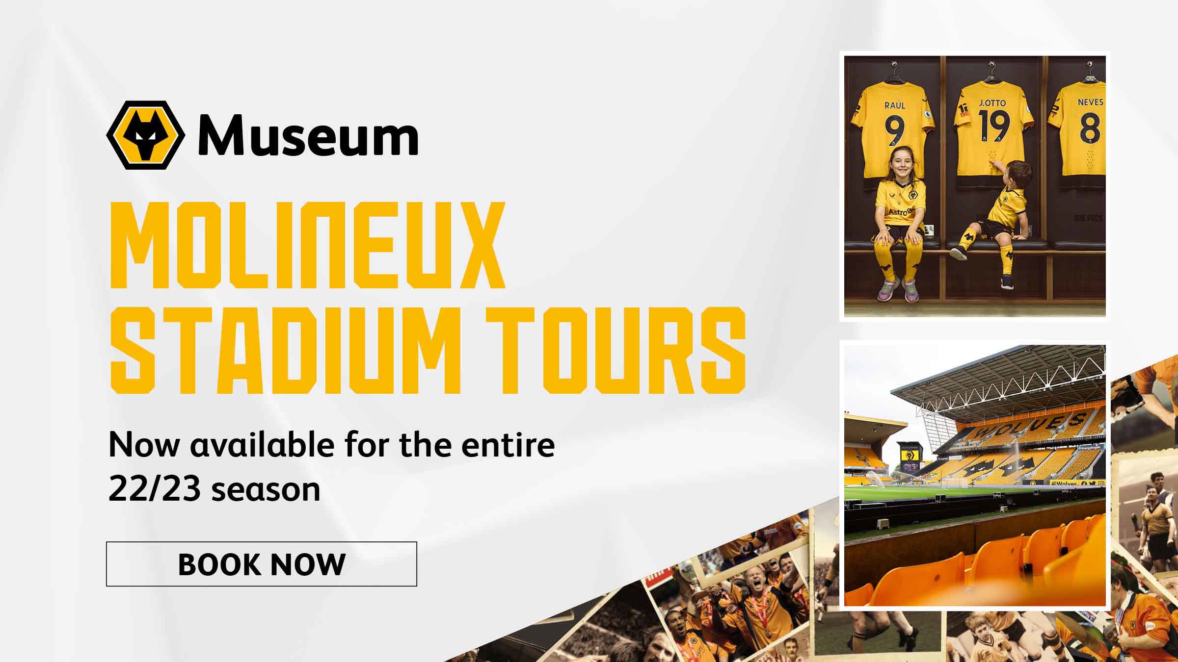 Go behind the scenes at Molineux Stadium Tour | Club | News ...