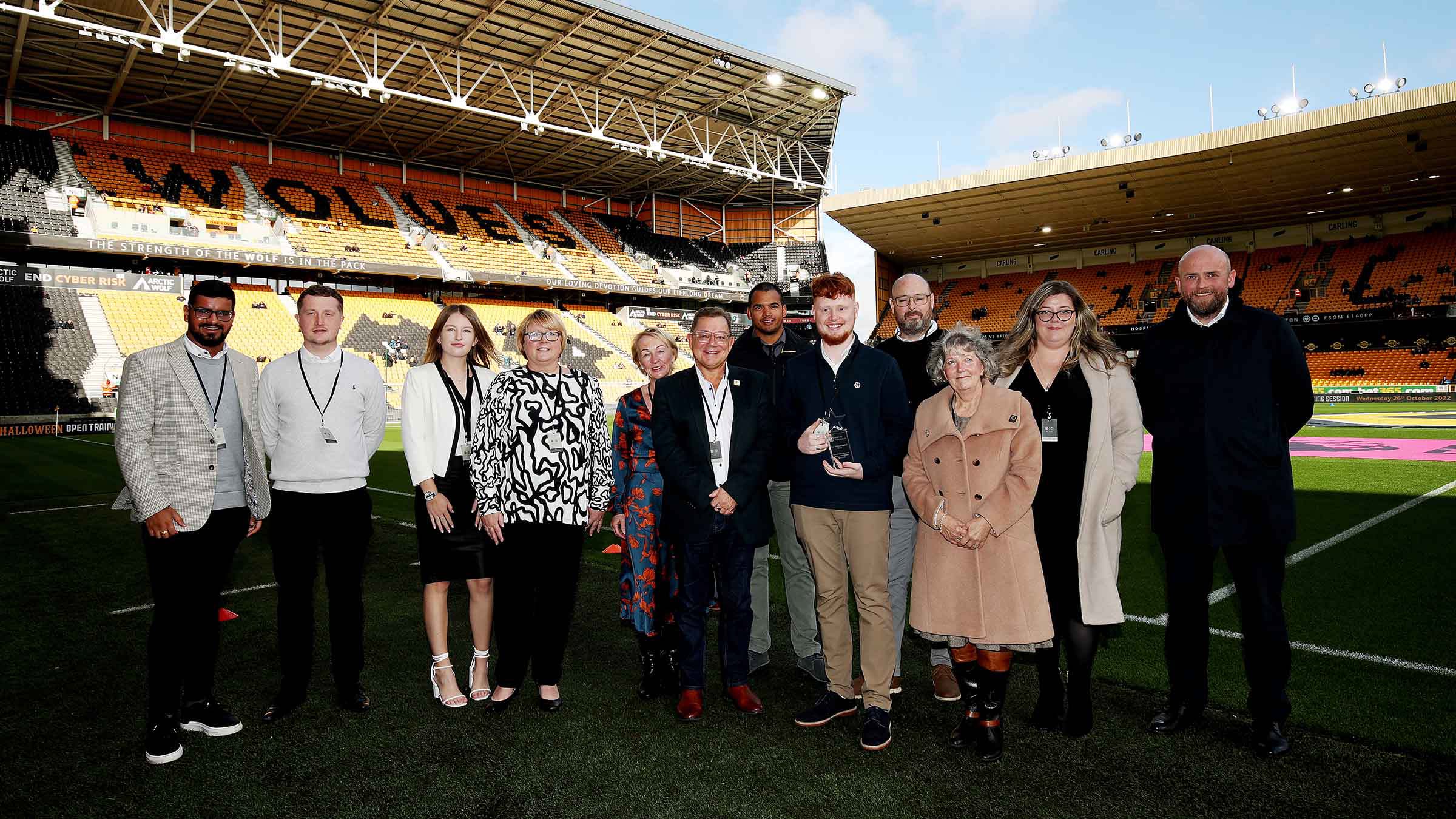 Degree student presented with Wolves Foundation’s Ian Millard Award ...