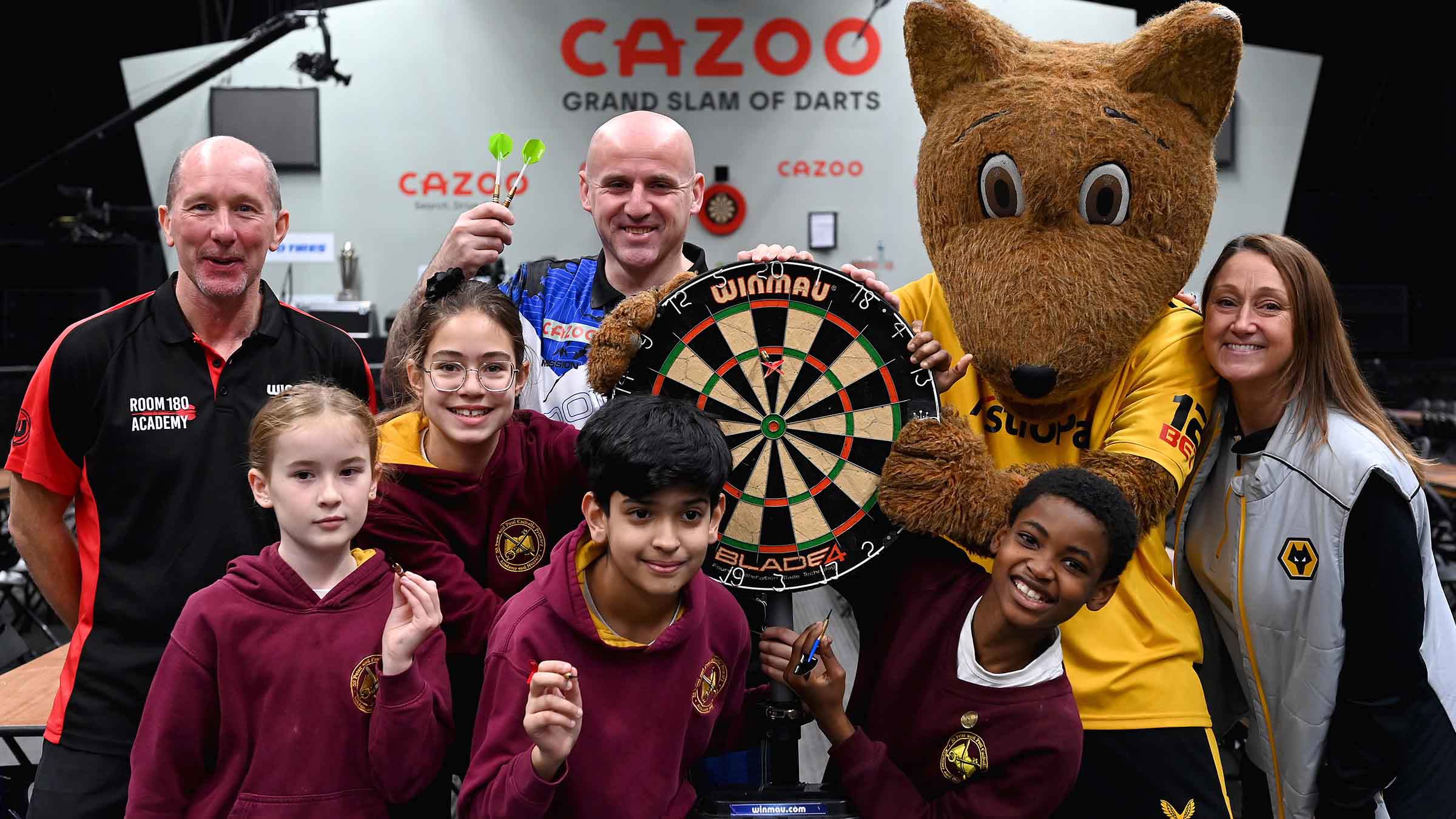 Wolves Foundation team up with PDC for Maths through Darts session ...