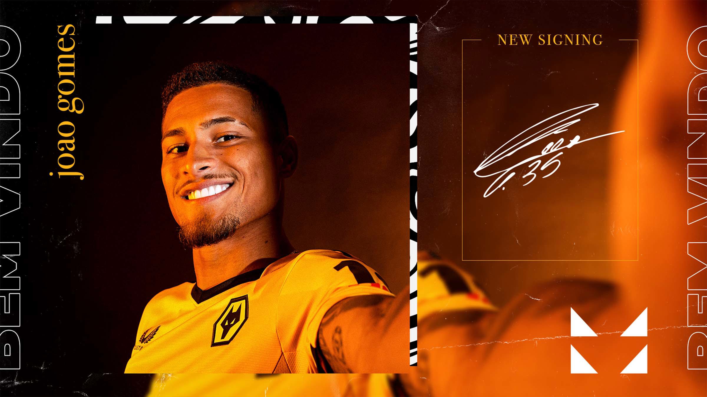 Wolves complete Gomes signing | Men's First-Team | News | Wolverhampton ...