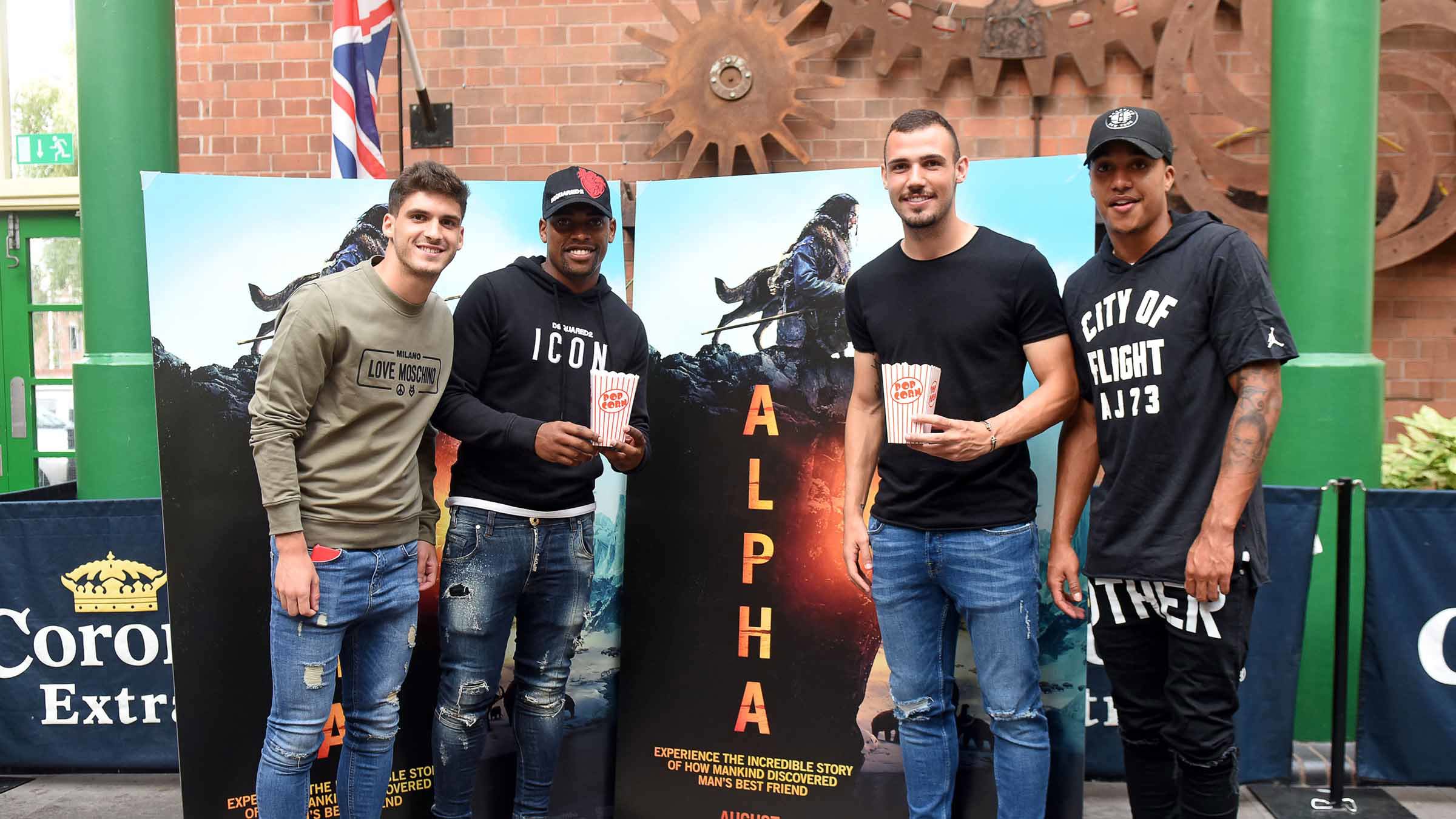 Wolves team attend Alpha Movie premiere | Club | News | Wolverhampton ...