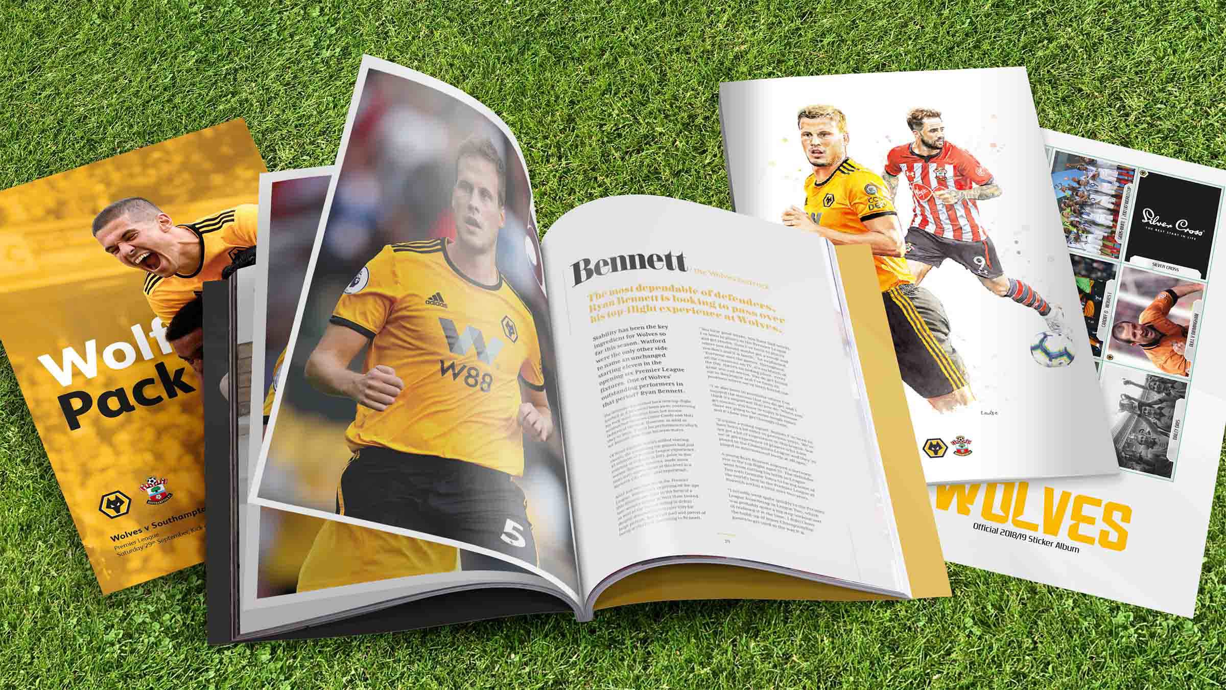 Free team poster in Southampton programme | Club | News | Wolverhampton ...