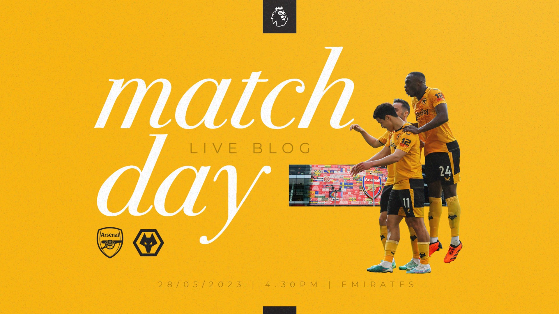 Matchday Blog | Arsenal vs Wolves | Men's First-Team | News ...