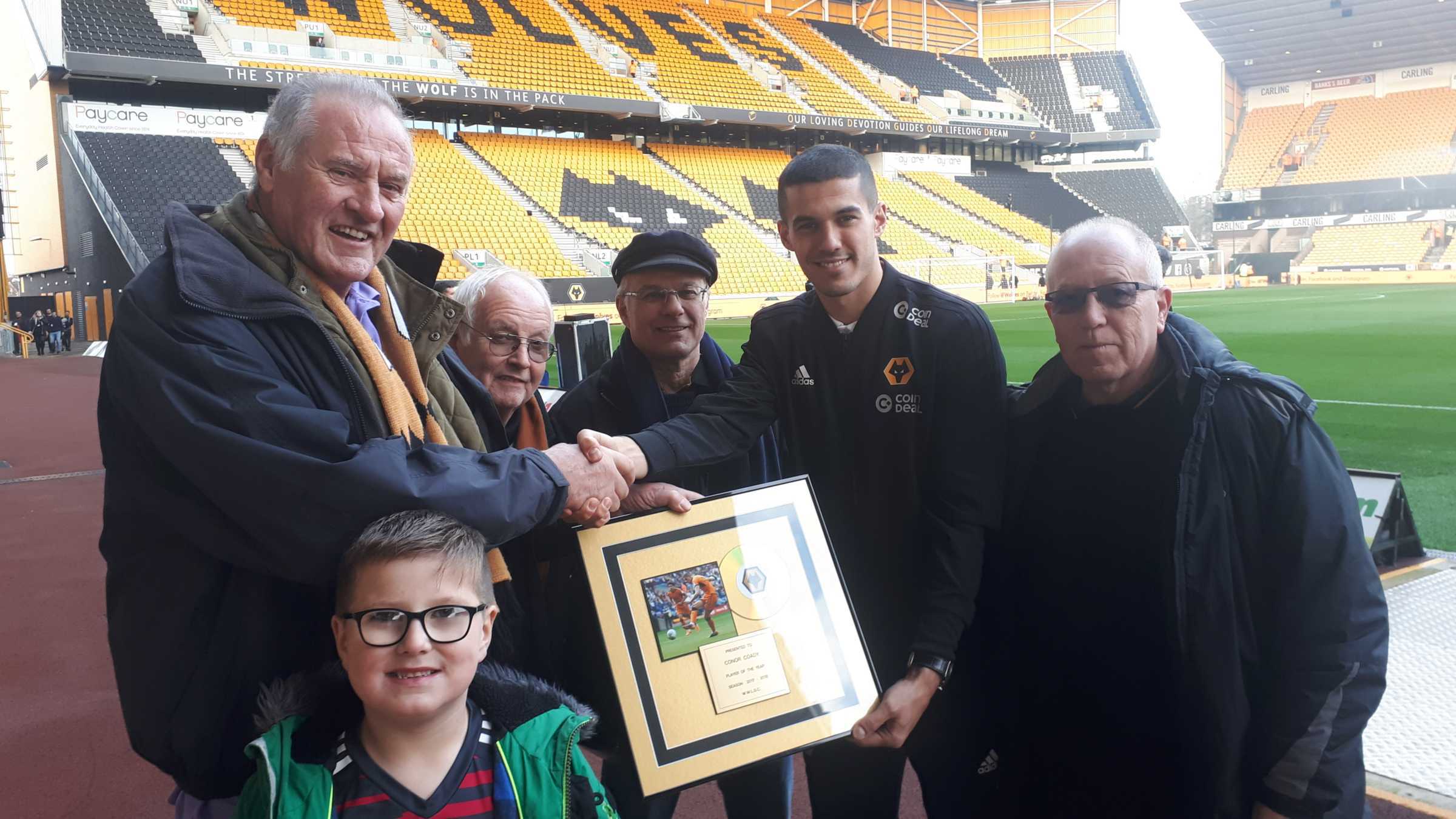 Coady presented with London Wolves' Player of the Year | Club | News ...