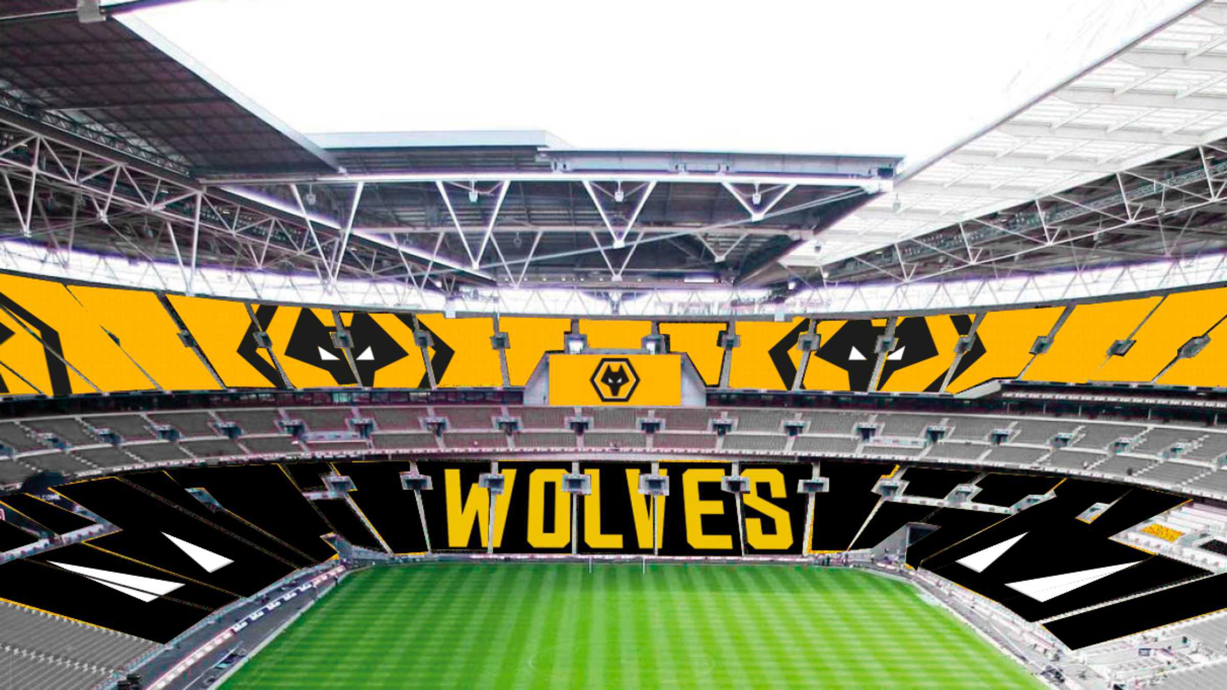 Huge fan mosaic set for Wembley | Club | News | Wolverhampton Wanderers FC