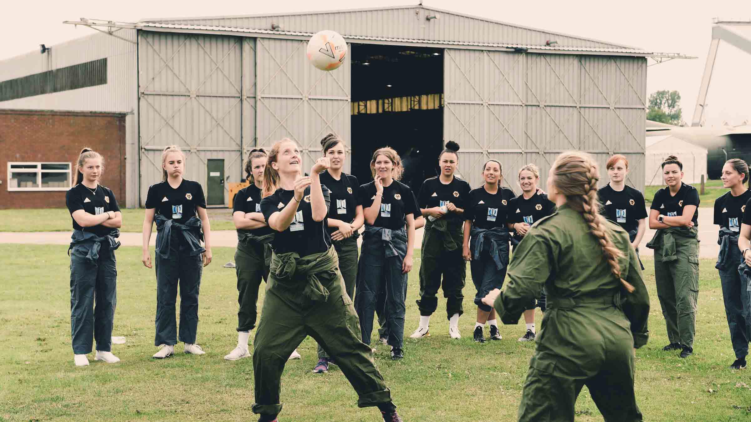 Training at RAF Cosford | Gallery | Women's First-Team | News ...