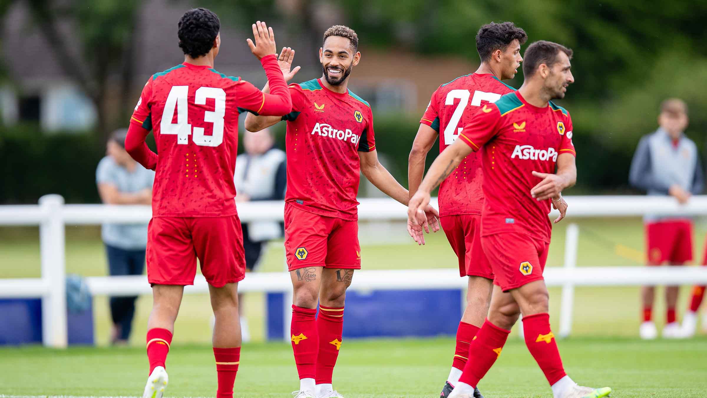 More minutes in the legs against Blackpool at Compton | Men's First ...
