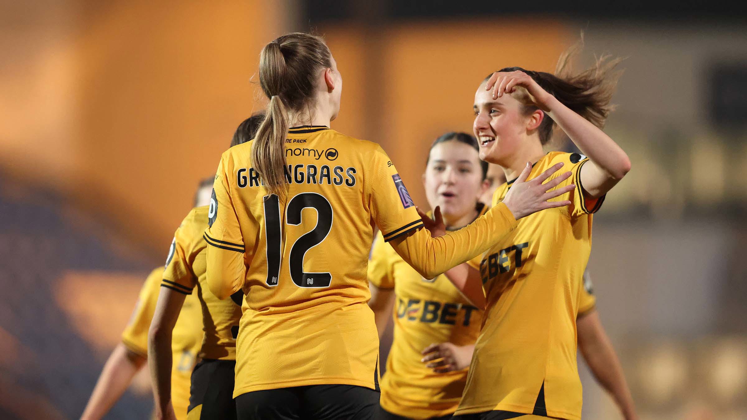 Women's report | Wolves 4-0 Sporting Khalsa | Women's First-Team | News ...