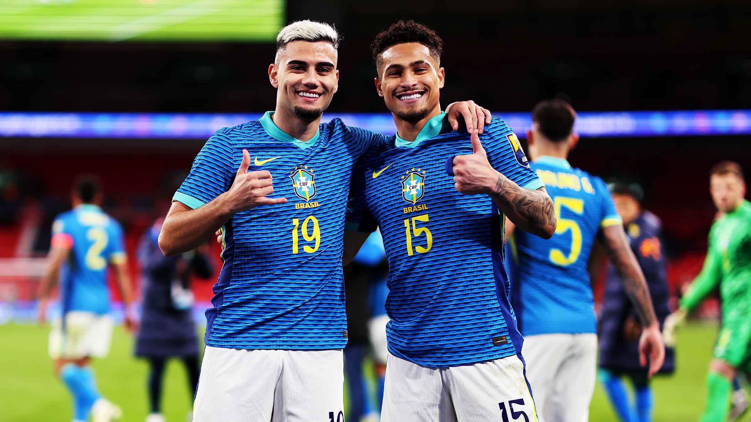 Gallery | Gomes' Brazil debut to remember | Men's First-Team | News ...