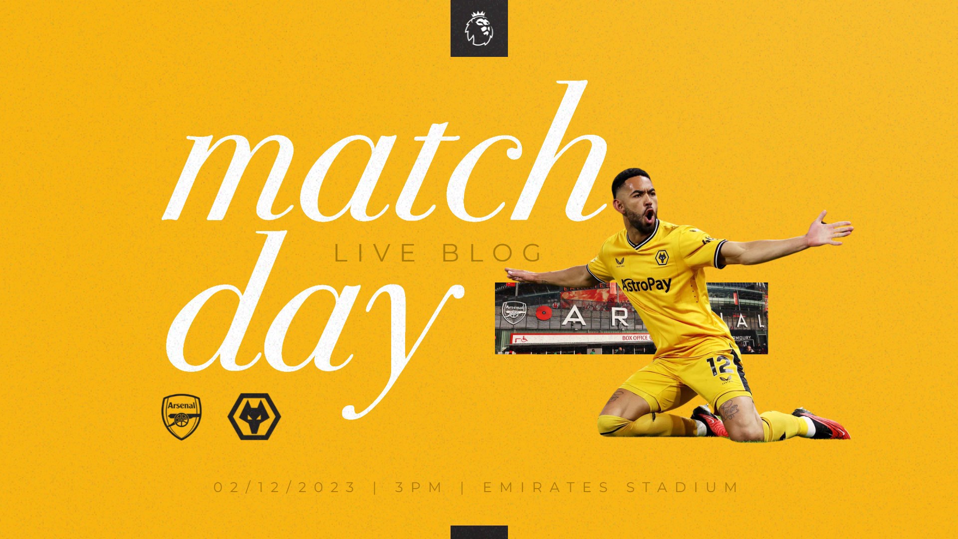 Matchday Blog | Arsenal vs Wolves | Men's First-Team | News ...