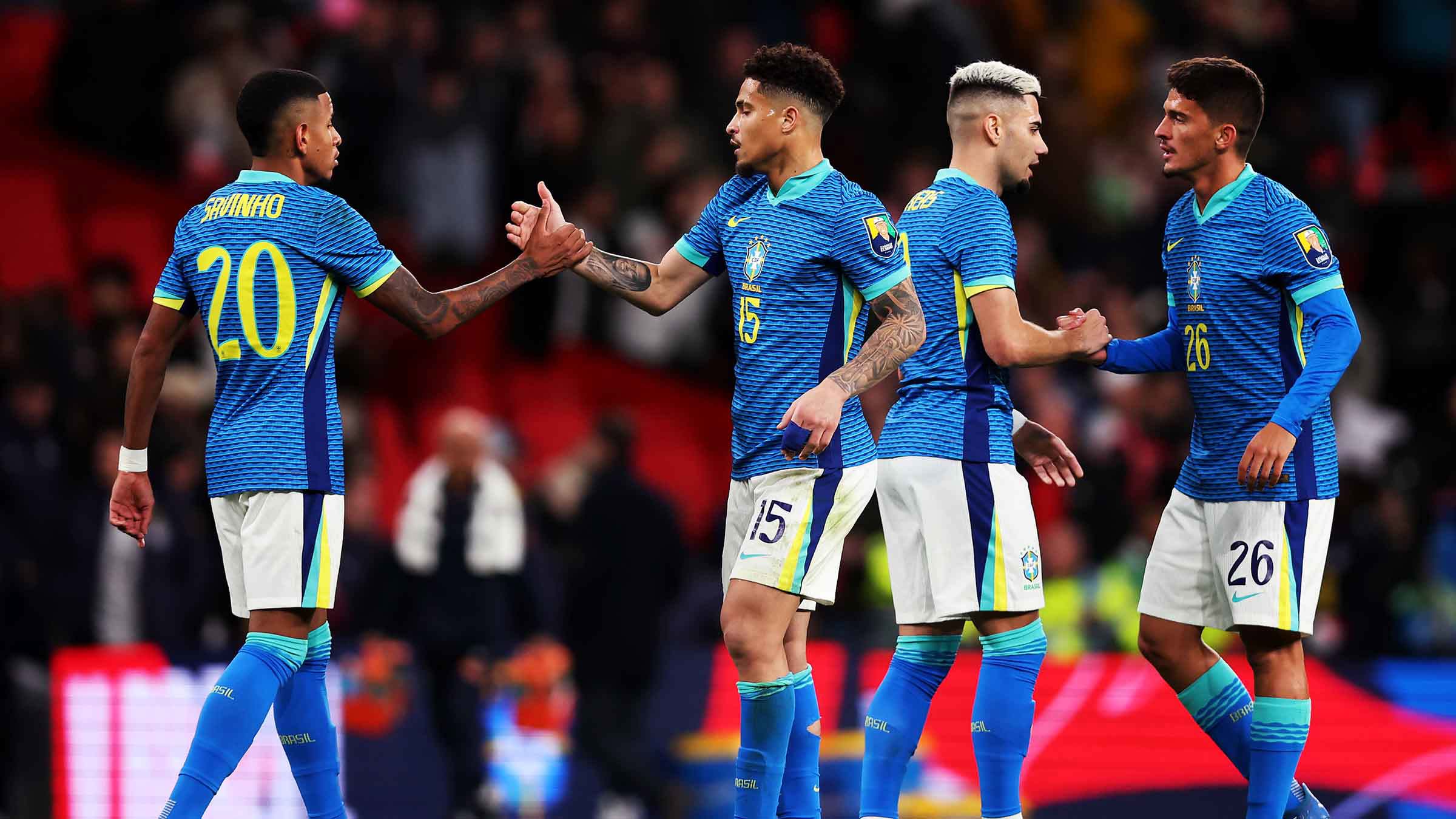 Gallery | Gomes' Brazil debut to remember | Men's First-Team | News ...