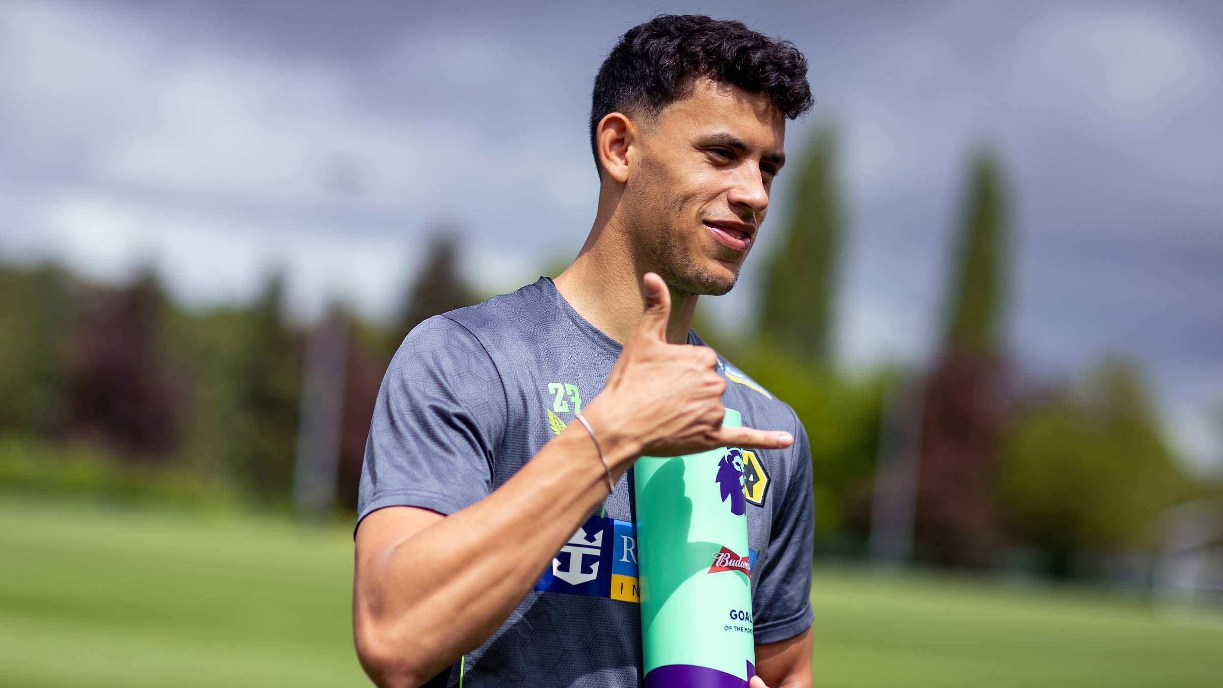 Nunes wins Goal of the Month | Men's First-Team | News | Wolverhampton ...