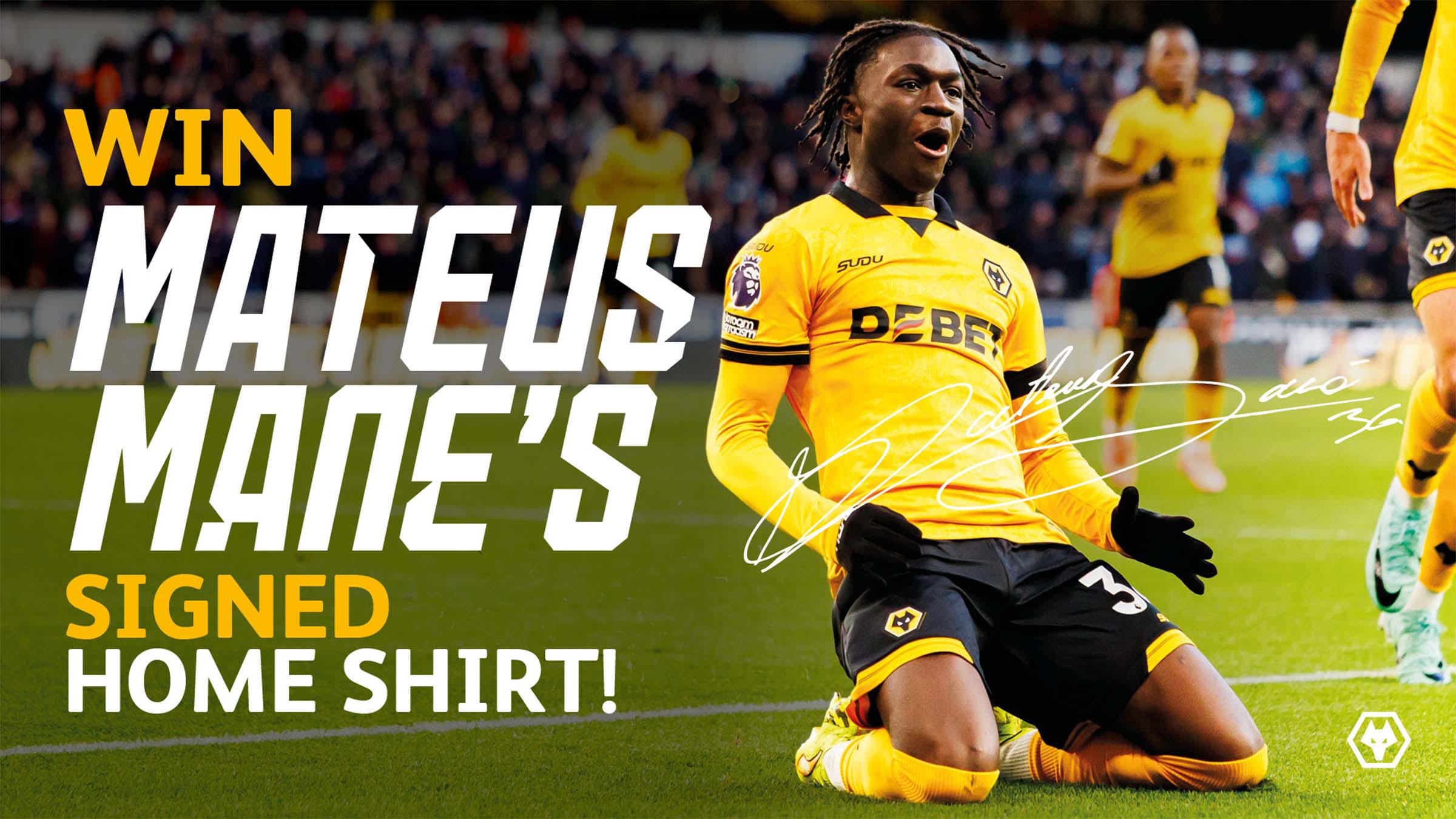 Win a signed Mane shirt on the Wolves App | Club | News | Wolverhampton ...