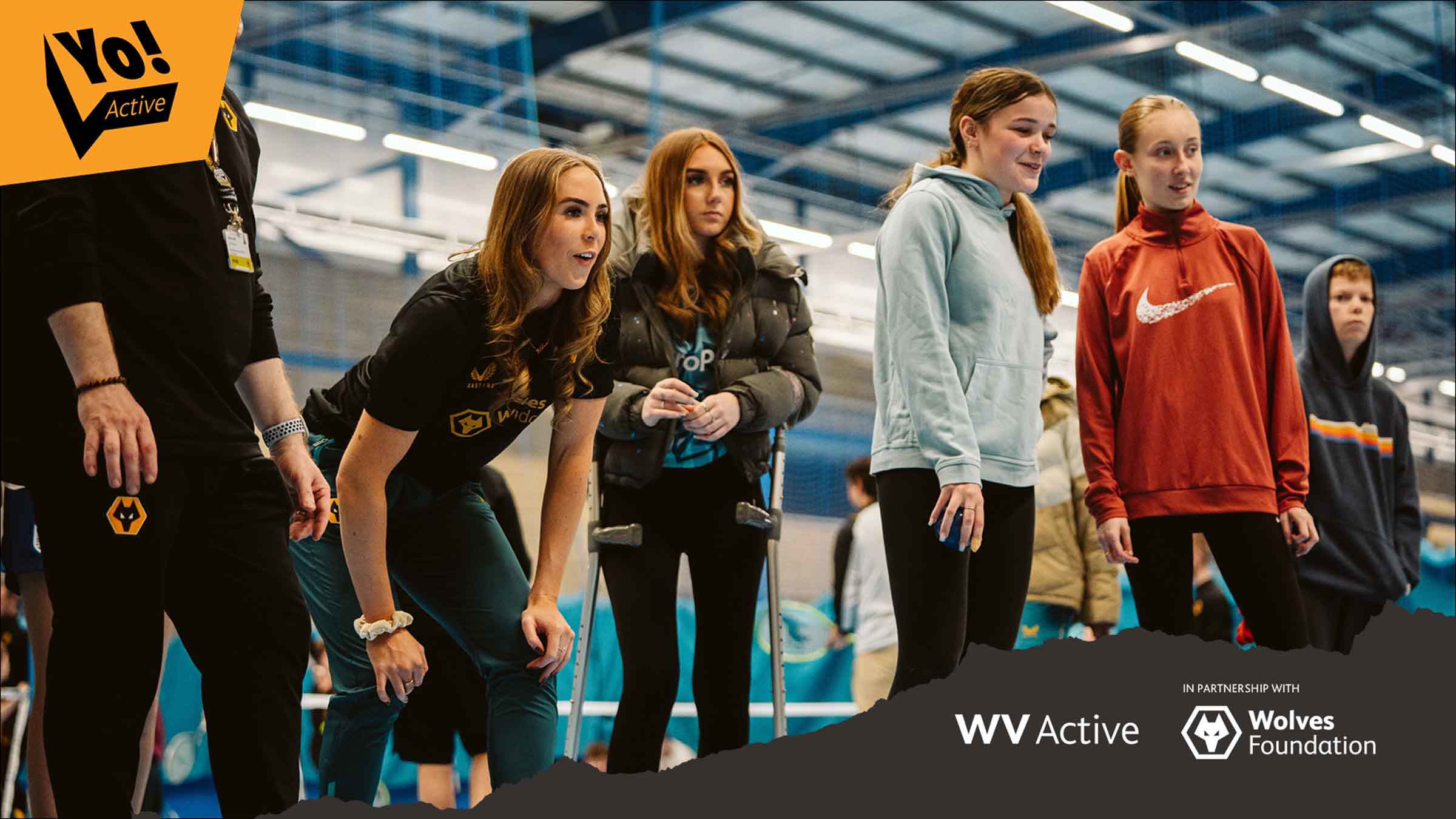 Wolves players get stuck in at Yo! Active | Foundation | News ...