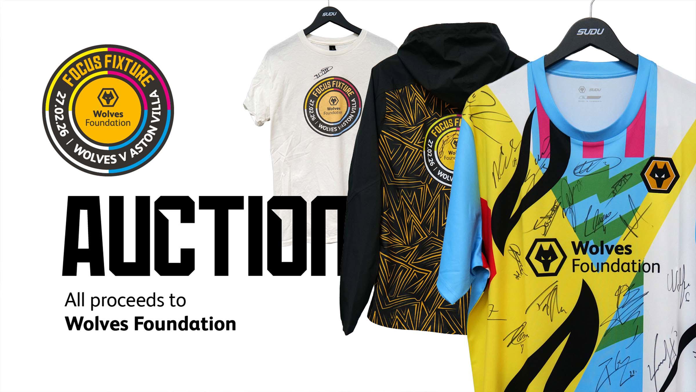 Wolves memorabilia auctions to support the Foundation | Club | News ...