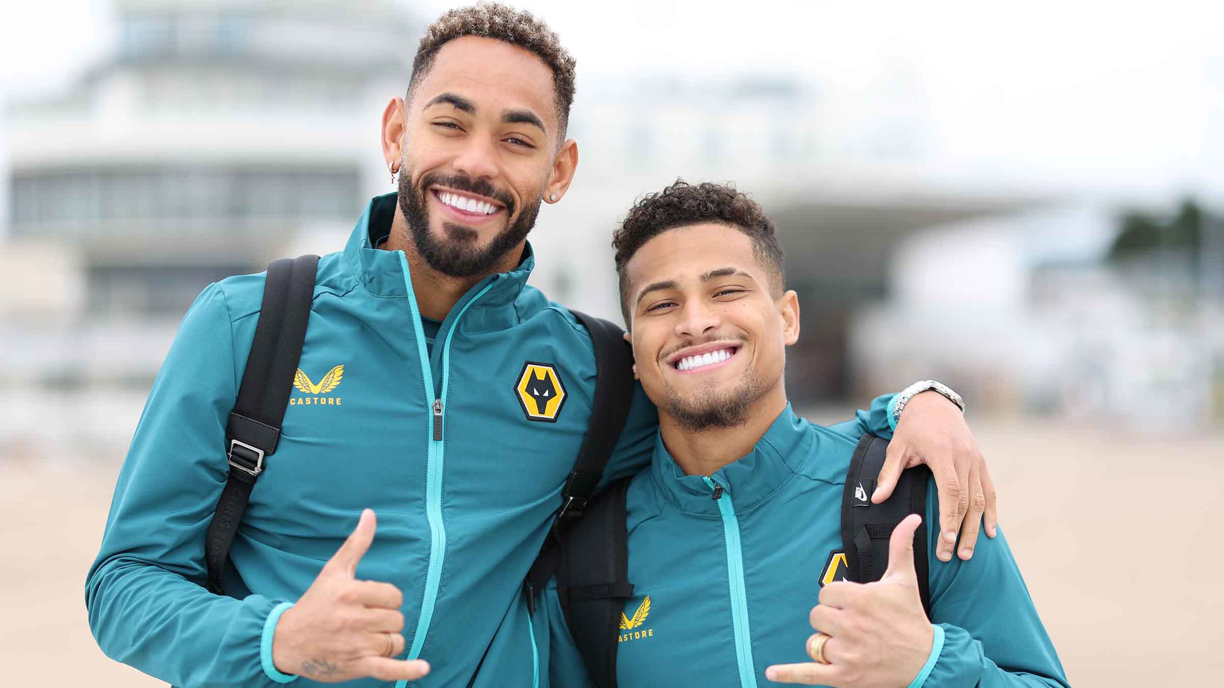 Gallery | Setting off for warm weather training | Men's First-Team ...