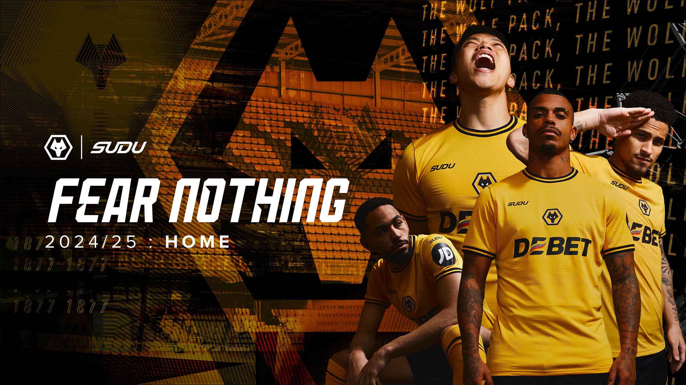 Wolves unveil new home kit by SUDU for 2024/25 season | Club | News ...