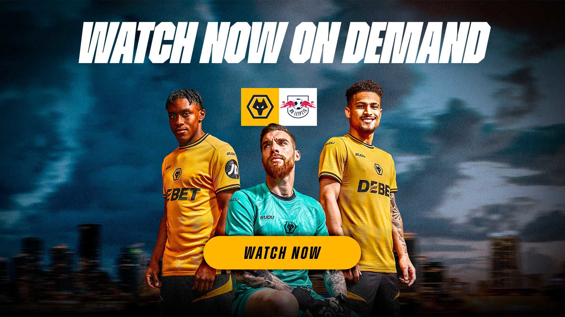 Watch Wolves vs Leipzig on demand | Men's First-Team | News ...